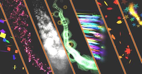 60 trail and slash effects pack vfx particles unity asset store