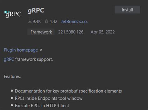 testing asp core grpc services in jetbrains rider