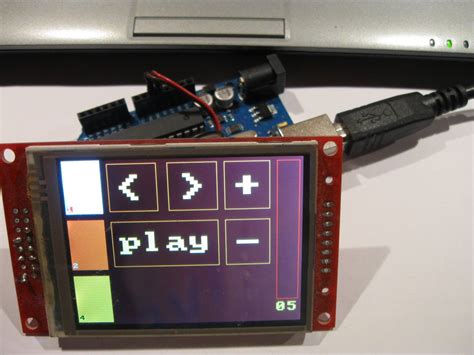 lab transmissions arduino touchscreen