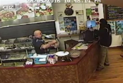 Armed Robber Walks Away With Nothing After Shop Owner Ignores Him