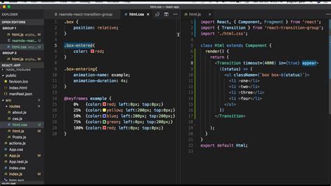 react transition group animation in 5 min youtube