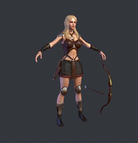 3d characters unity game 2do games