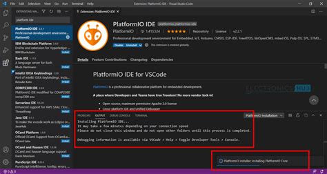 programming esp8266 using vs code and platformio big