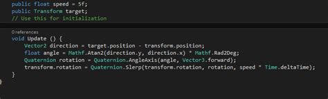 how to look at aim a prefab in unity 2d project stack overflow