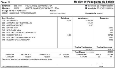 Modelo De Recibo Word