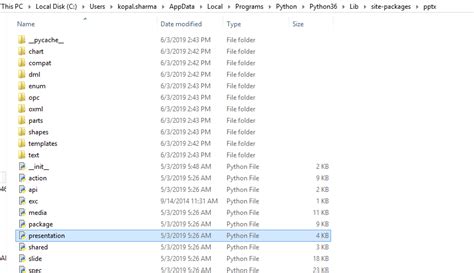 python 3 x modulenotfounderror no module named pptx stack overflow