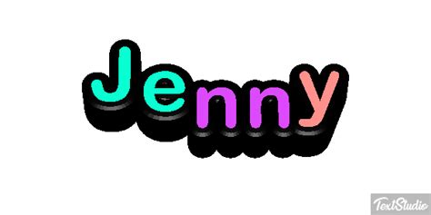 Jenny Name Animated  Logo Designs
