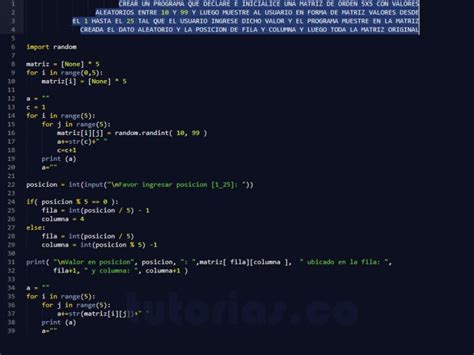 arrays python posicion exacta de un valor en matriz