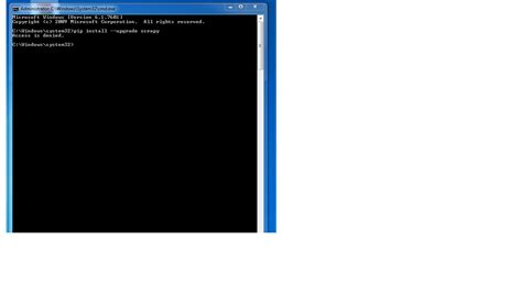 python how to upgrade scrapy to latest version stack