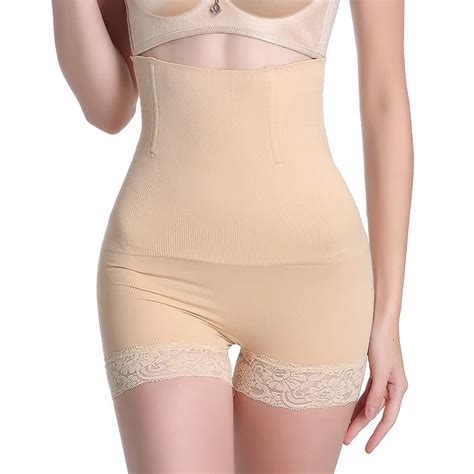 Women Seamless High Waist Knicker Slim Waist Tummy Control Pants Pantie