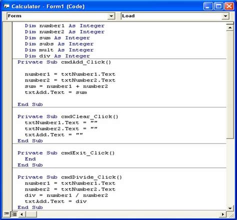visual basic 6 0 tutorials code and project for beginners