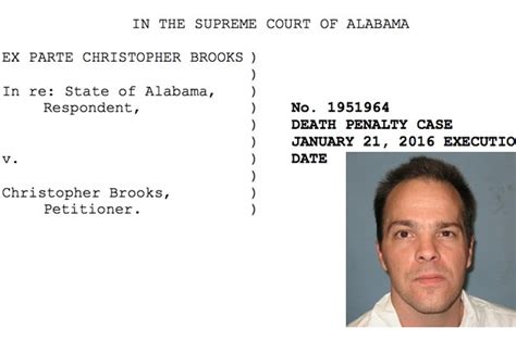 Alabama Supreme Court Denies Execution Stay Following U S Supreme