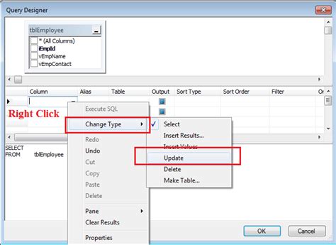 design query in editor sql server 2008 r2