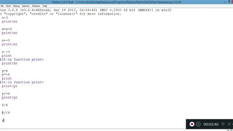assignment operator python prac english youtube