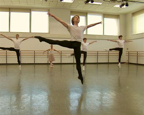 On The Eve Of His Farewell In Balanchines Classroom