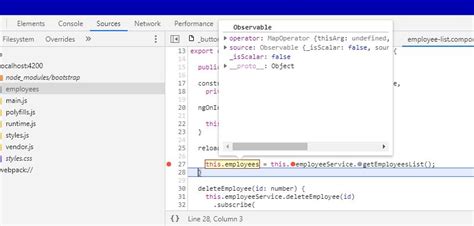 spring boot how to correctly debug angular application using chrome
