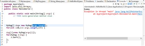 java query null pointer exception cloudxlab discussions