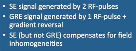 Gre V Se Questions And Answers In Mri