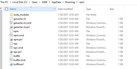 windows unable to install truffle command not found