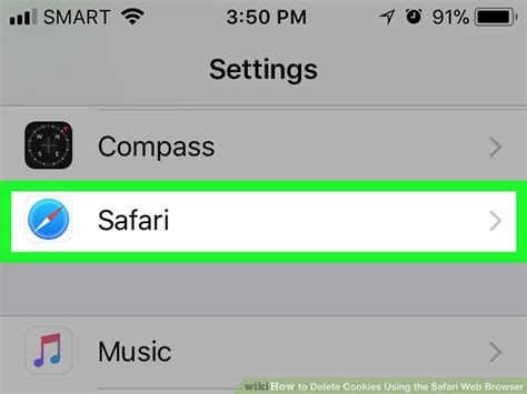 how to delete cookies using the safari web browser 13 steps