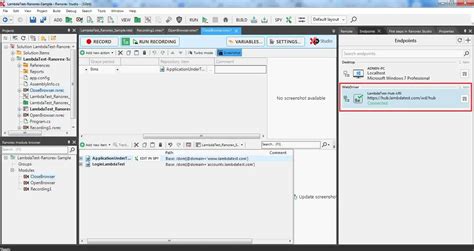 how to perform automation testing with ranorex using lambdatest