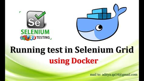 selenium grid set up in docker step by step parallel testing using