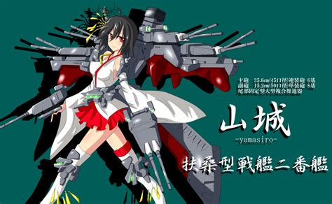 Wallpaper Anime Girls Japanese Clothes Kantai Collection Yamashiro
