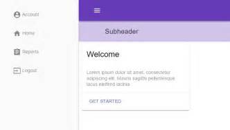 css material design expandable drawer stack overflow
