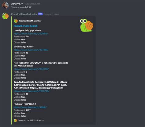 add pro mod fivem monitor discord bot the 1 discord bot list