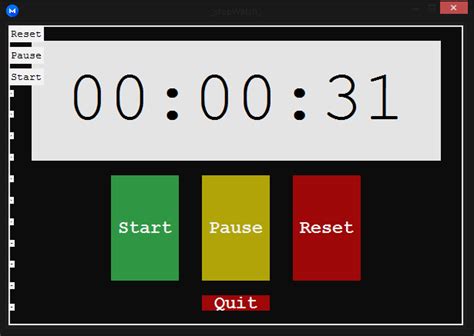 github munhasiradam stopwatch stopwatch with tkinter module tool gui