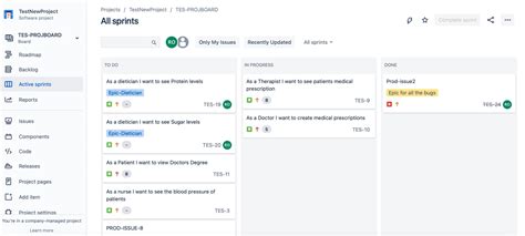 how to create a scrum board in jira management bliss