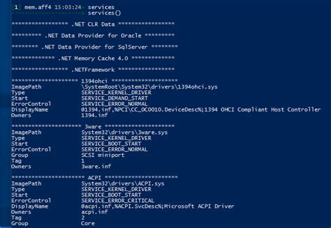 rekall memory analysis framework for windows linux and mac osx