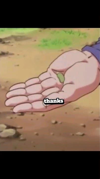 When Goku Gave Cell A Senzu Bean For No Reason Shorts Dragonball