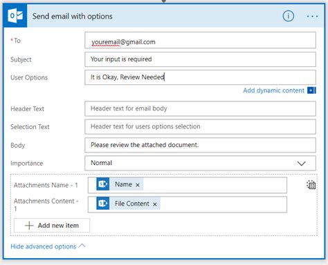 generate word document from a sharepoint list item using microsoft flow