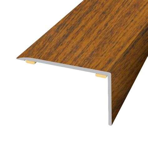 Floor Profile Stair Nose Sapelli 2 Self Adhesive 270cm Canadia