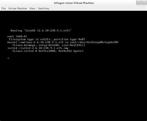 kvm virtualization qemu kvm fail to boot centos 5 3 after kernel