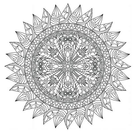 Mandala Coloring Pages For Adults To Print My Xxx Hot Girl