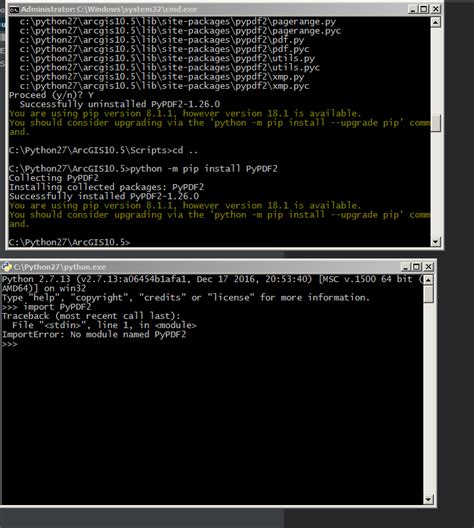 importerror no module name pypdf2 python 2 7 13 on windows arcgis riset