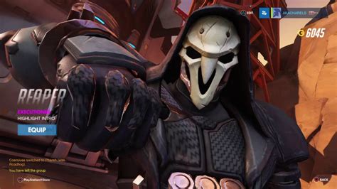 Overwatch Reaper Executioner Highlight Intro Unbox Youtube