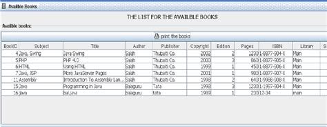library management system java project code with c