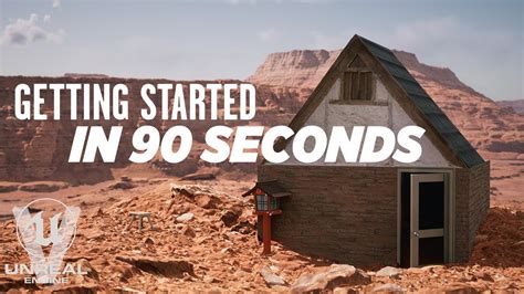 unreal engine 5 beginner tutorial getting started in 90 seconds youtube
