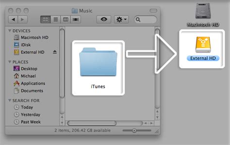 itunes back up your itunes library by copying to an external hard