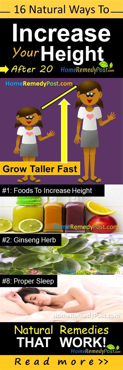 16 Ways To Increase Height Fast And Grow Taller Before And After Puberty