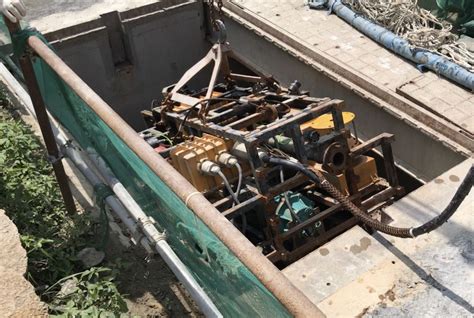 the robot will be lifted up with a crane and sent into the box culvert