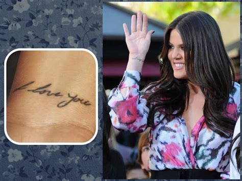 How Many Tattoos Does Khloe Kardashian Have Meaning Behind The Tattoos