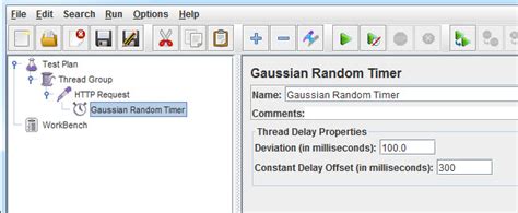 gaussian random timer jmeter software testing class