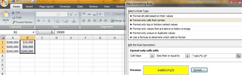 excel vba conditional formatting formula within formula stack overflow