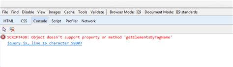 javascript page does not load properly in ie9 stack overflow