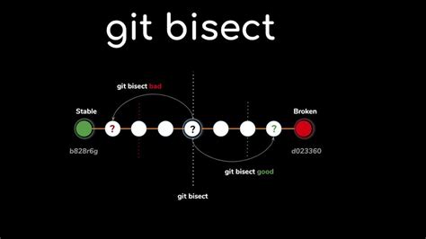 how to find an old introduced bug using git git bisect introduction