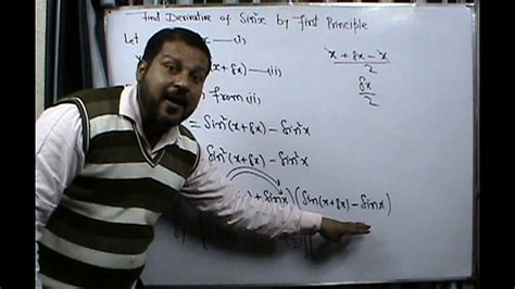 Derivative Of Sine Square By First Principle Method Youtube
